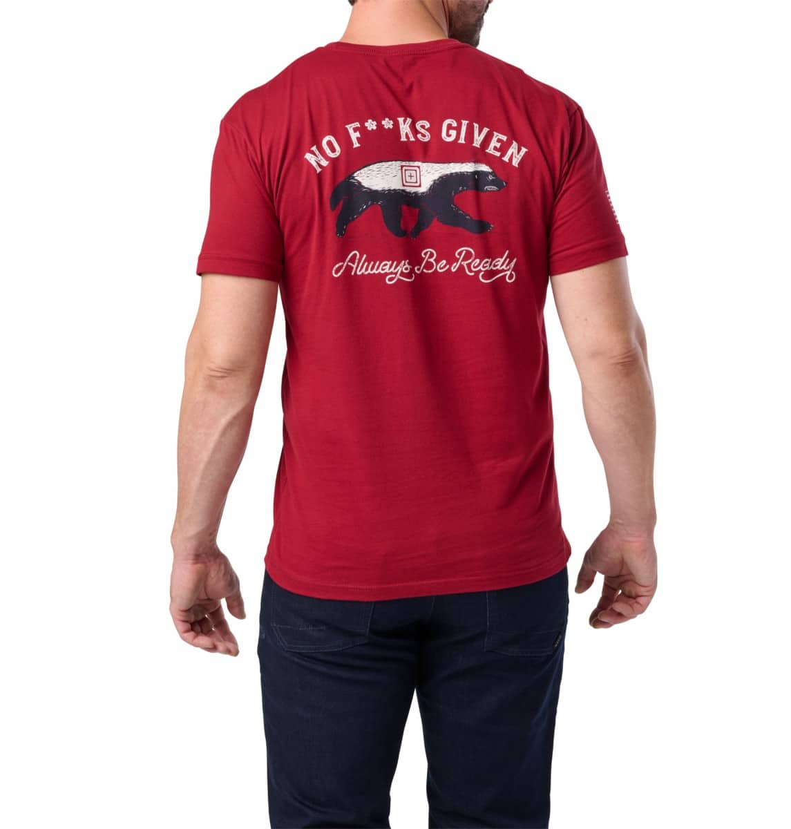 CAMISETA No F**ks given cardinal – Metzgersupplies